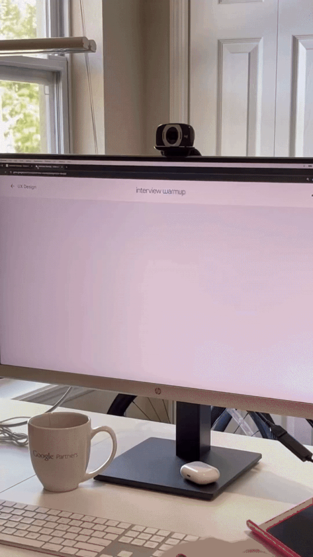 𝗘𝗺𝗯𝗿𝗮𝗰𝗶𝗻𝗴 𝗔𝗜 𝗶𝗻 𝗺𝘆 𝗨𝗫 𝗨𝗜 𝗗𝗲𝘀𝗶𝗴𝗻 𝗖𝗮𝗿𝗲𝗲𝗿 𝗣𝗿𝗲𝗽𝗮𝗿𝗮𝘁𝗶𝗼𝗻: 𝗠𝘆 𝗘𝘅𝗽𝗲𝗿𝗶𝗲𝗻𝗰𝗲 𝘄𝗶𝘁𝗵 𝗚𝗼𝗼𝗴𝗹𝗲 𝗜𝗻𝘁𝗲𝗿𝘃𝗶𝗲𝘄 𝗪𝗮𝗿𝗺𝘂𝗽 ...