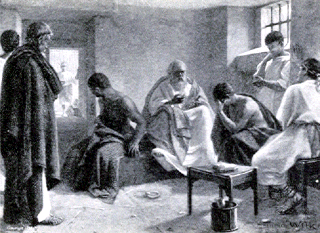 27.1 A Meeting on Death Row. Socrates’ friends came to visit him… | by ...