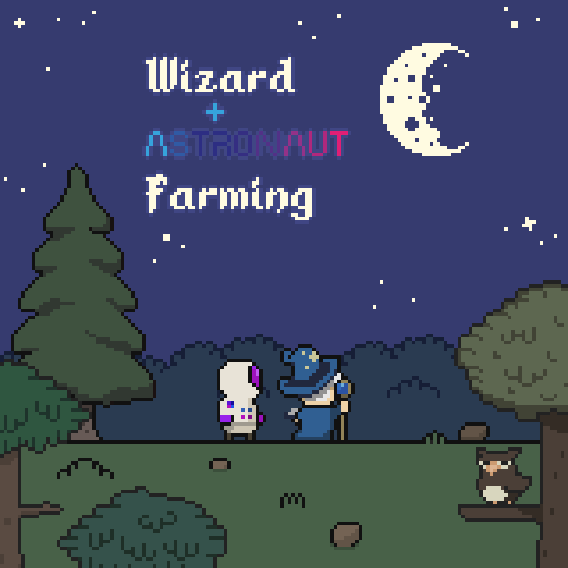 Wizards blasting off with Astronaut! - WIZARD TOKEN - Medium