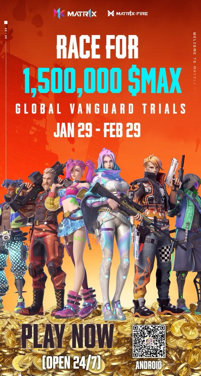 MATR1X FIRE全球體驗服測試與Vanguard Trials活動指南 - MATR1X - Medium