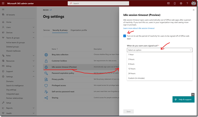 Idle session timeout for Microsoft 365 | by Juan Carlos González | Medium