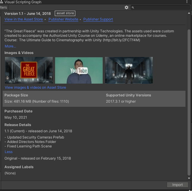 Upgrading a project.. Upgrading Cinemachine and Post… | by James Lafritz | Dev Genius
