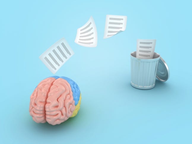 “Trash goes in the trash can”… Our brains also have trash cans, how ...