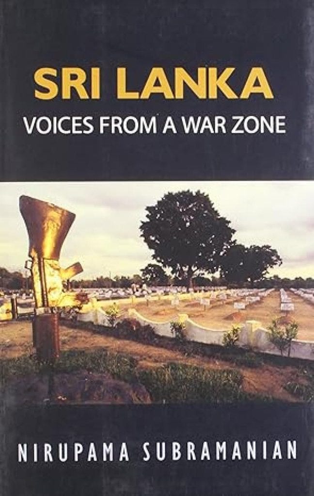 Sri Lanka — Voices from a War Zone — Book review | by Amaruvi Devanathan | Apr, 2025 | Medium