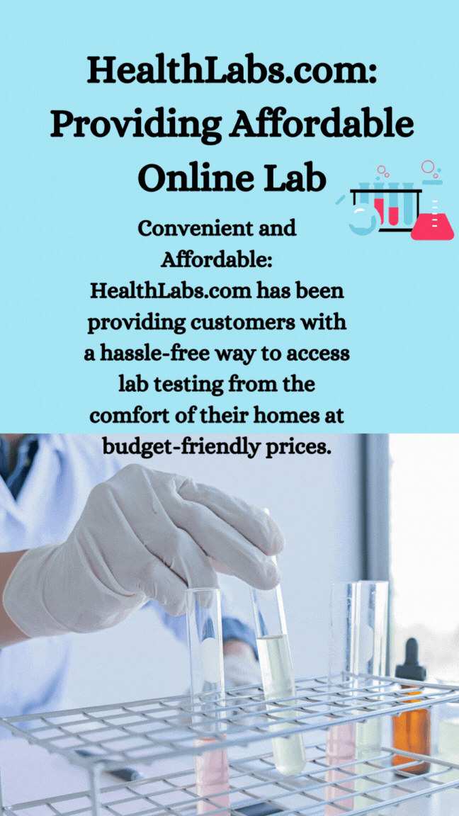 HealthLabs.com: Providing Affordable Online Lab Testing - Noushaba ...