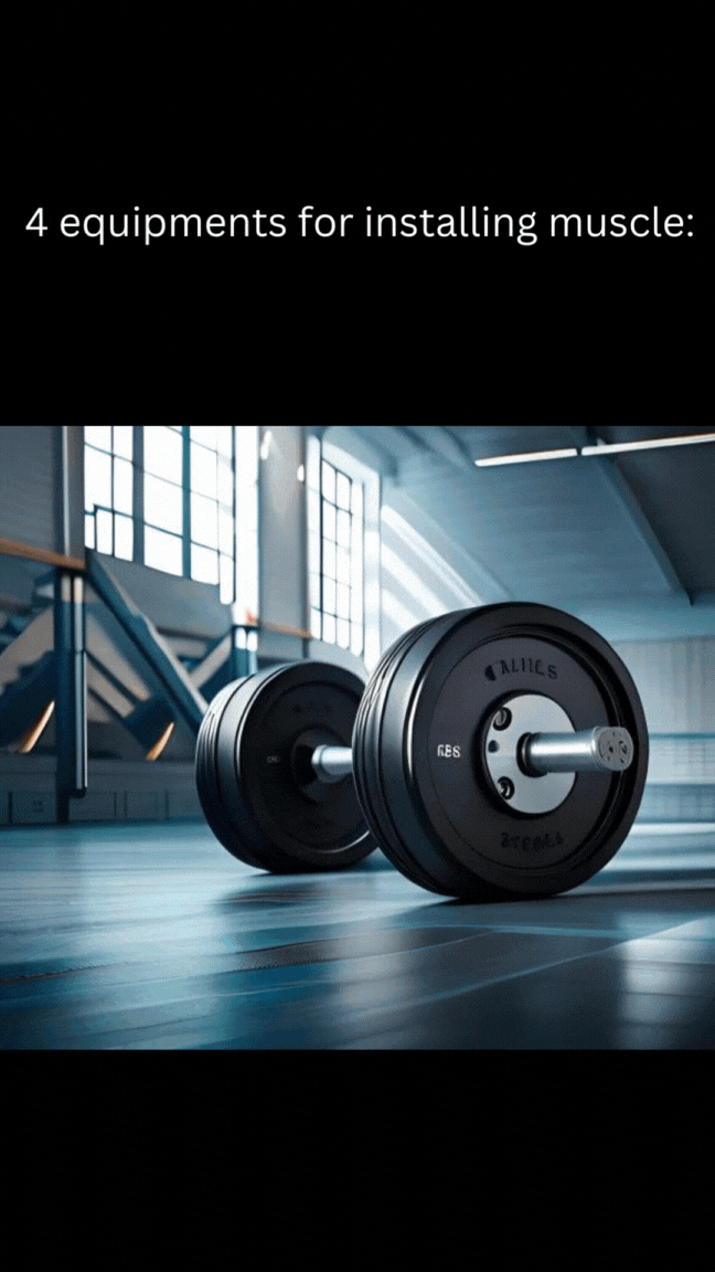4 EQUIPMENTS FOR INSTALLING MUSCLE https://kit.co/topg1/fitness - Top G ...
