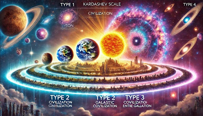 The Kardashev Scale: Ranking Civilizations by Cosmic Power | by Aether ...