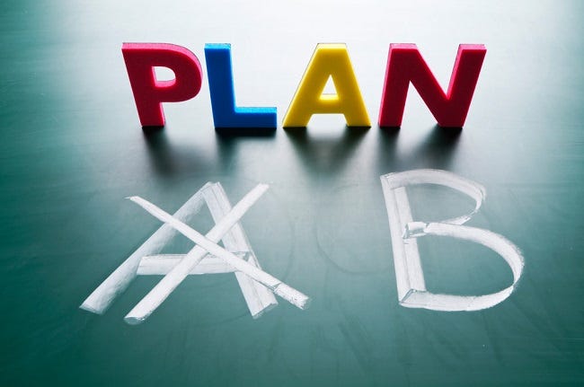 Always Prepared: The Importance of Having a Plan B | by Pujith Gayon ...