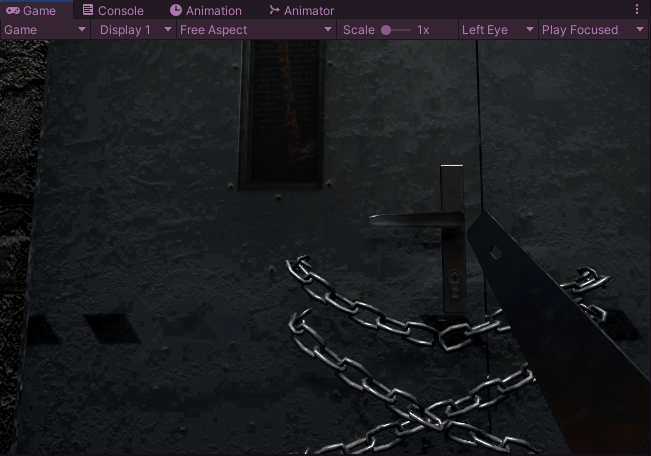 UnityVR, Removing Locks & Chains. In the VR escape room game I am… | by ...