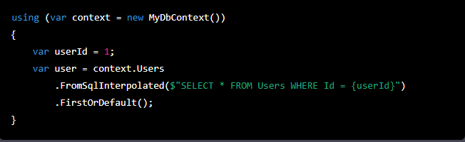 Secure Your Database Connections And Prevent Sql Injection Attacks In Entity Framework By Elle 