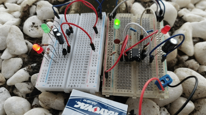 First Project in Eagle — 555’s Flasher | by J3 | Jungletronics | Medium