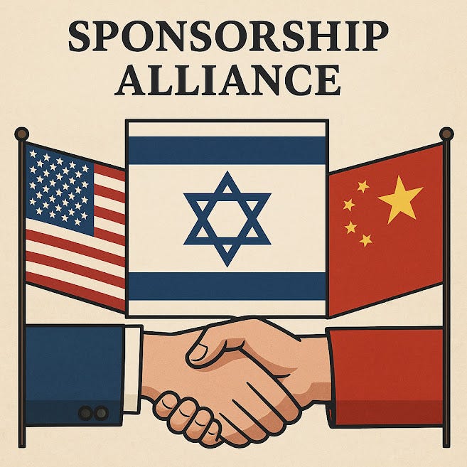 The USA–China–Israel Sponsorship Security Alliance | by MKR: Messiah King RKY / Ronen Kolton ...
