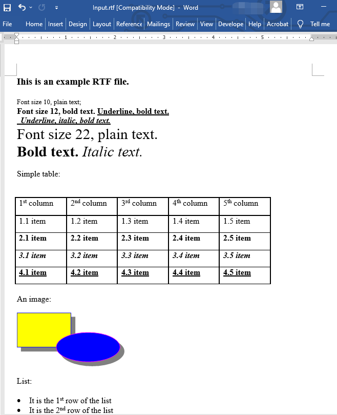 Convert RTF to Word Doc, Docx or PDF in Java | by Alice Yang | Medium