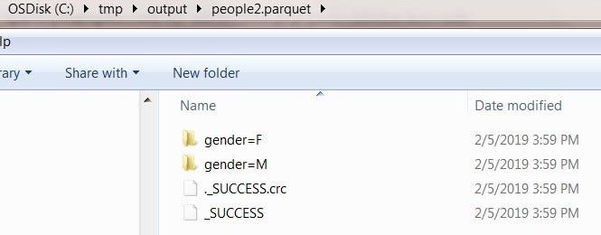 Apache Spark and Parquet example. Parquet is a columnar file format ...