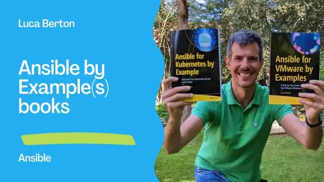 Ansible by Example books by Apress | by Luca Berton | Medium