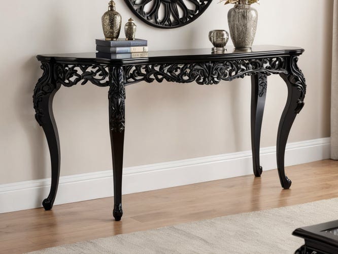 Elevate Your Home’s Style: The Top 11 Black Console Tables for a Classy ...