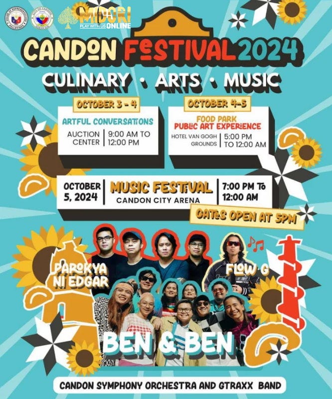 Candon Festival 2024: Ben&Ben, Parokya Ni Edgar, and Flow G Headline ...