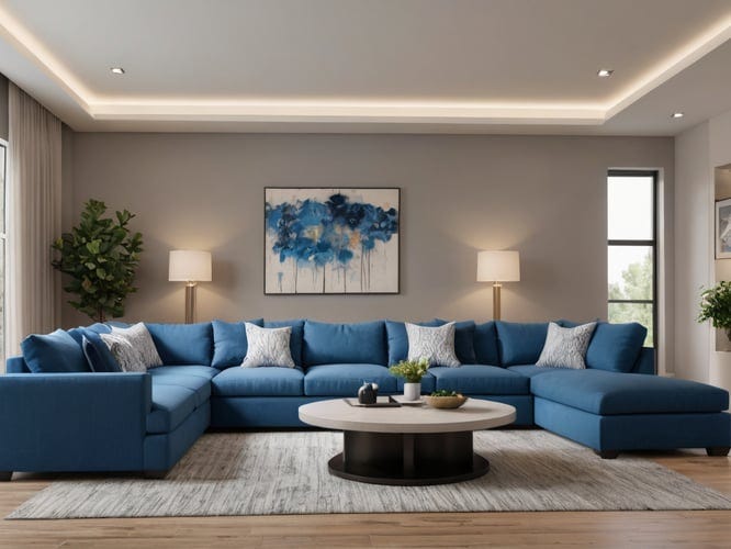 Comfortable and Stylish: 13 Best Blue Sectionals for Your Living Space ...