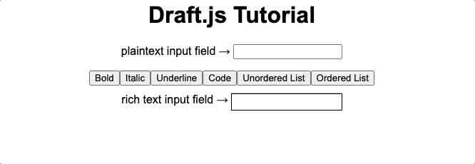 Creating a Rich Text Editor in React using Draft.js | by Adam W | Medium