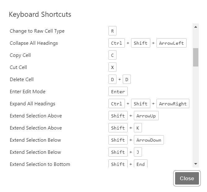 Jupyter Notebook Shortcuts. At the moment, shortcuts feel like a… | by Amit Yadav | Jun, 2024 ...