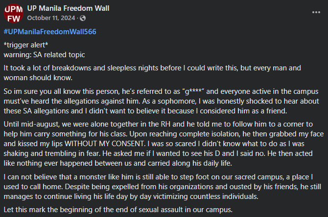 EDITORIAL: Listening to the Voices Behind Freedom Walls: Confronting ...