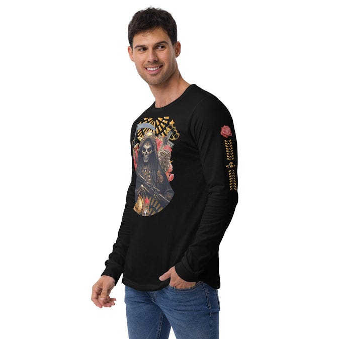 Santa Muerte Hoodies: The Cozy and Spiritual Wardrobe Staple You Need ...
