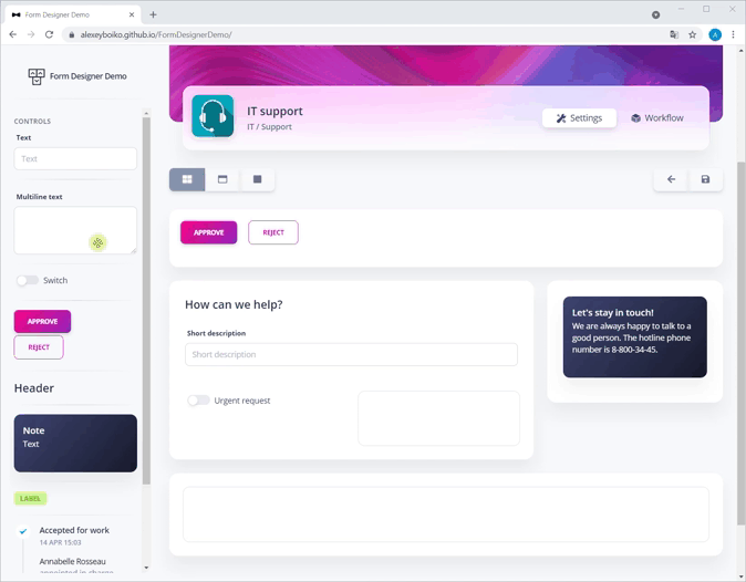 Blazor WebAssembly: dynamic creation of components based on JSON configuration | by Alexey Boyko ...