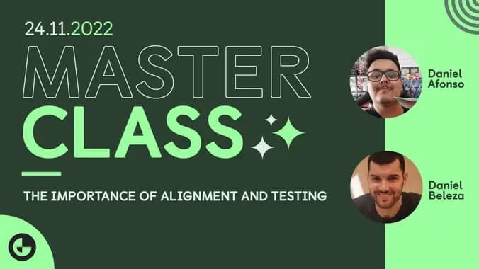 MasterClass Session — The importance of alignment and testing | by ...