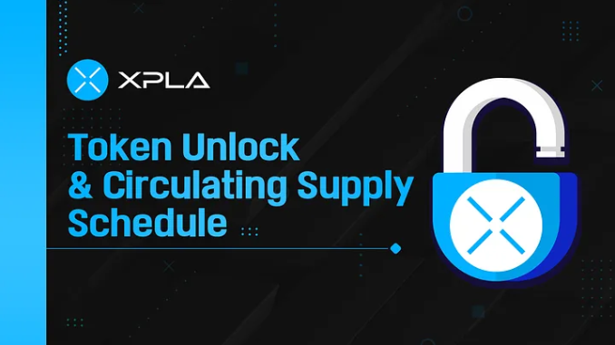 (10/13/23) 3Q, 2023 XPLA Token Unlock & Circulating Supply Schedule | by XPLA Transparency ...