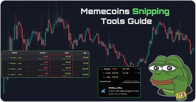 Giude For Memecoin Snipping Tools | by Depin Daily | Coinmonks | Aug ...
