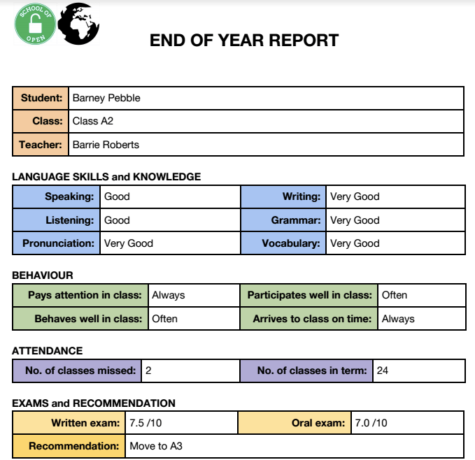 How to make & Send Kids Reports with Apps Script | by Baz Roberts | Medium