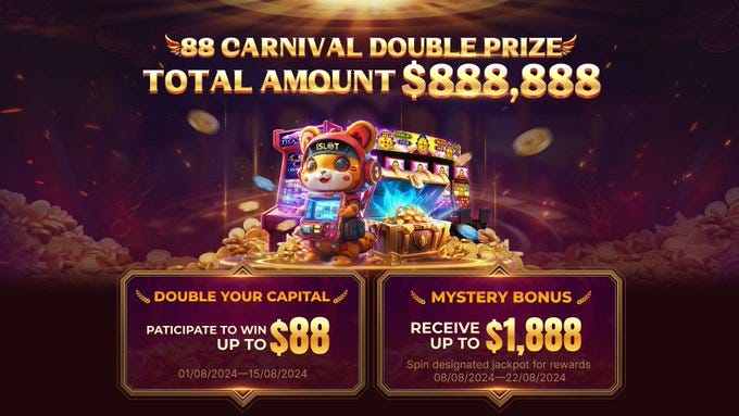 iSLOT 88 Festival Double Prize Event | by iSLOT_Offcial | Jul, 2024 ...