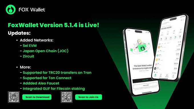Introducing FoxWallet 5.1.4: Power-Packed Updates and New Integrations ...