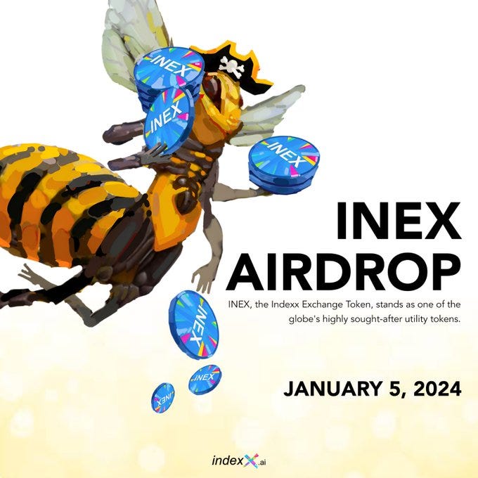 Indexx.ai Announces Massive Airdrop of Inex Tokens: Your Gateway to ...