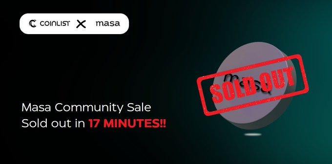 Masa Network Shatters Records with Resounding Success in MASA Community Sale! | by I. Tobias ...