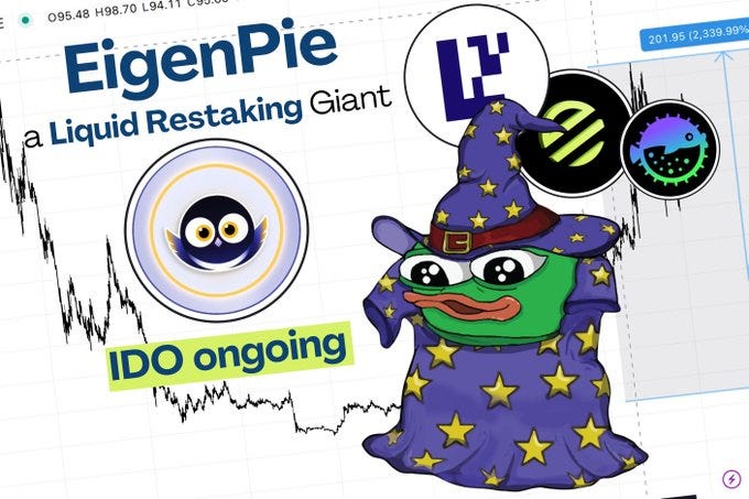 Eigenpie IDO is live. Only 1 day left before the $EGP IDO… | by Depin Daily | Coinmonks | Sep ...