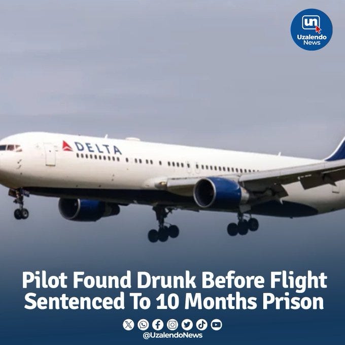 Pilot’s Alcohol Consumption Raises Concerns Over Airline Safety | by ...