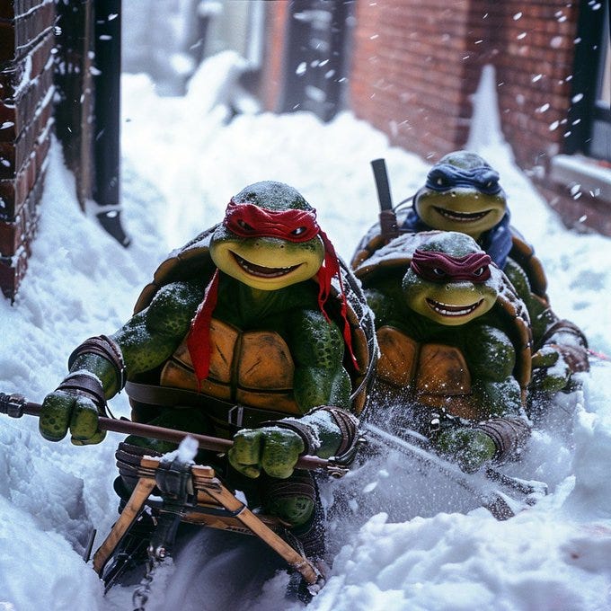 For my son, who loves singing Jingle Bells and Teenage Mutant Ninja Turtles equally: | by Dustin ...