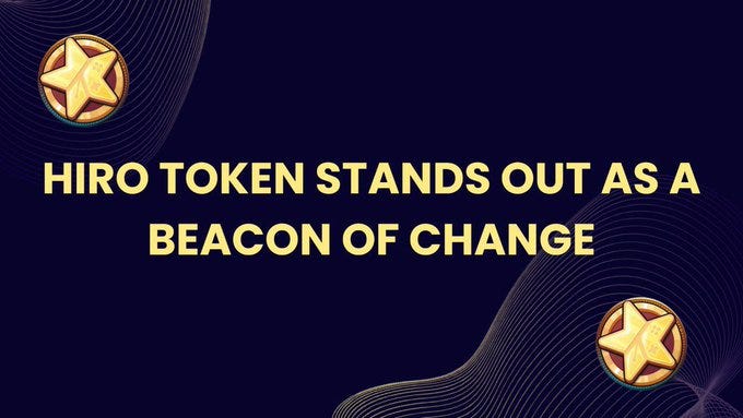 Join the financial revolution with #HiroToken! Break free from ...
