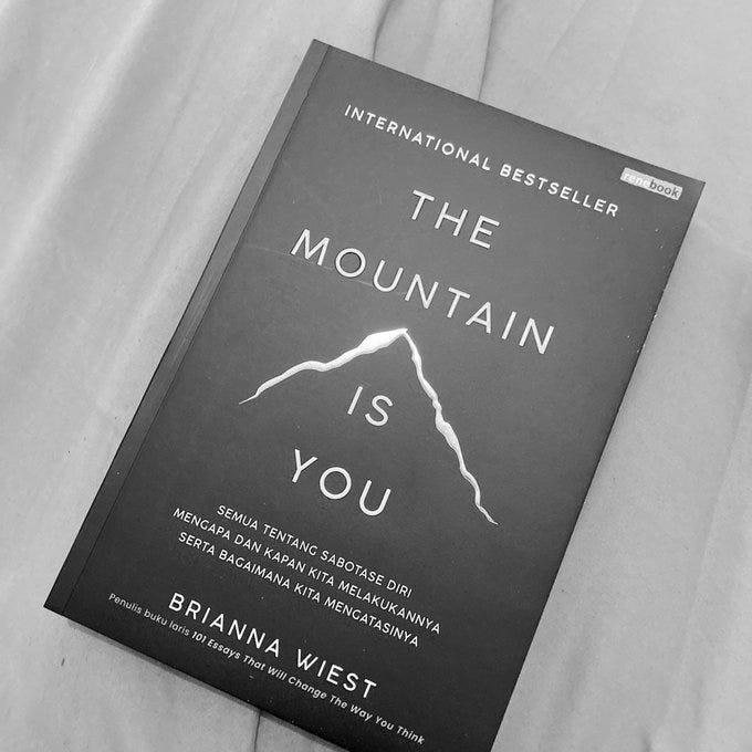 Book Insight: The Mountain is You by Brianna Wiest | by VLA 𝜗𝜚 | Medium