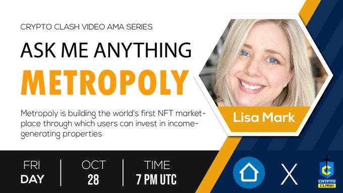 Metropoly. Metropoly is a blockchain-based real… | by Sukodadu | Medium