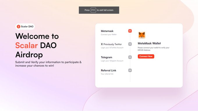ScalarDao Airdrop Update - Rrick_Biswas - Medium