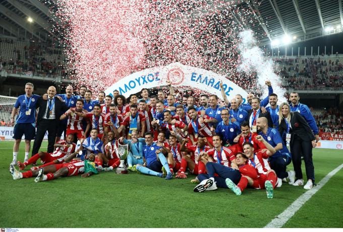 Déjà Vu in Red and White. Olympiacos Crushes OFI’s Dream in a… | by ...