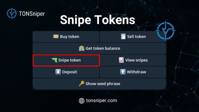 TON Sniper Bot on TON Blockchain — The Best Free Sniper ? | by ...