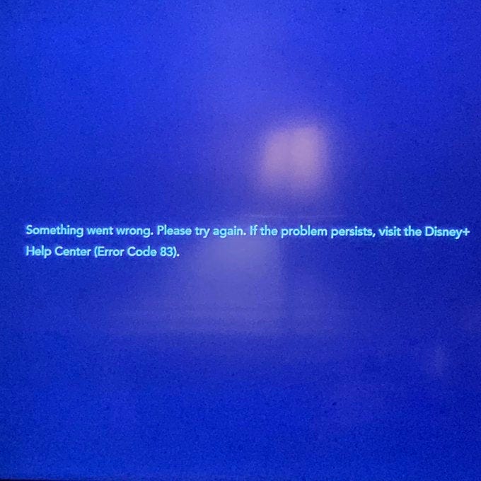 Disney+ Error Code 83: Possible cause related to IPv6 and Public IP ...