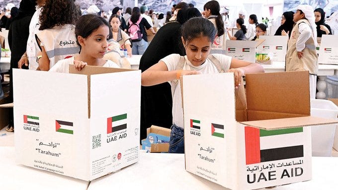 UAE’s ‘Compassion for Gaza’: A Beacon of Humanitarian Aid | by Abdel ...