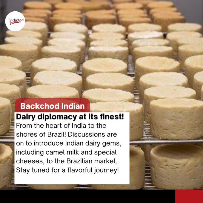 Exploring Delicious Horizons: Brazil and India’s Dairy Collaboration ...