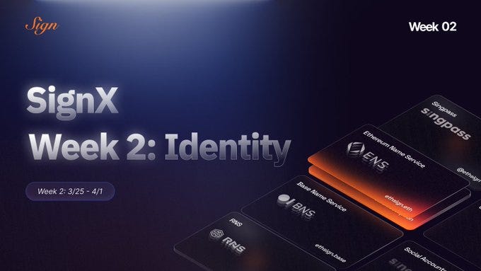 EthSign weekly recap. 우리는 SignX 프로그램의 ID 트랙에 중점을 두고 한 주를… | by Noah ...
