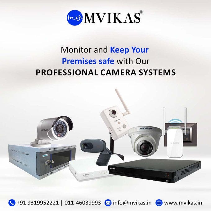 Different Types of CCTV Accessories Available on MVIKAS | by Mvikas | Medium