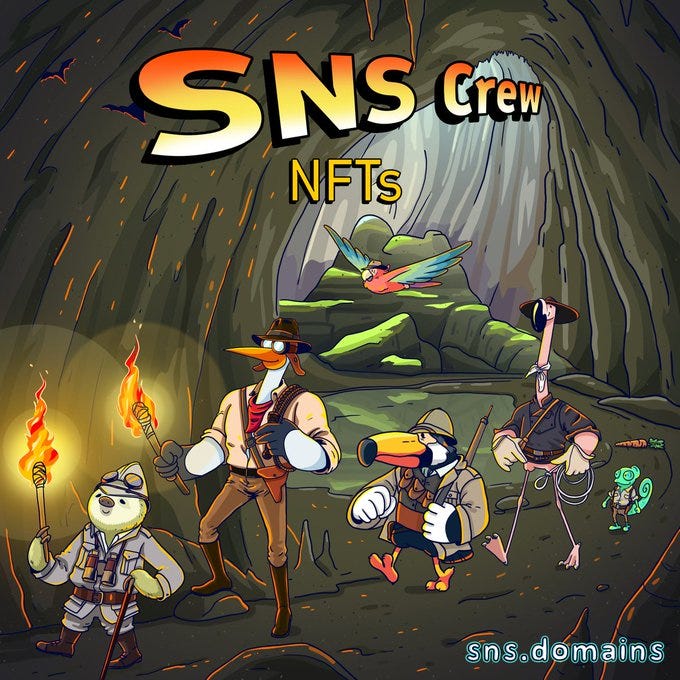 Every profile needs a PFP. Announcing the SNS Crew NFT Collection ...